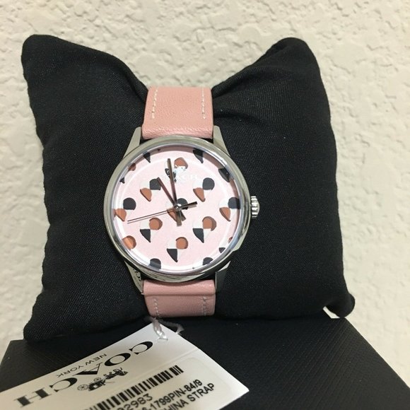 Coach | Accessories | Coach W546 Ruby Watch Checker Hearts Need Battery ...